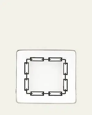 GINORI 1735 Catene Tray, Nero - Black