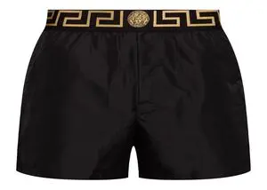 Versace Medusa Logo Swim Shorts - Black