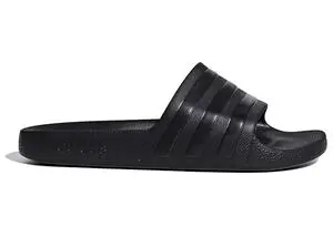 Adidas Adilette Aqua Slides - Core Black