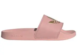 Adidas Adilette Lite Slides - Wonder Mauve/matte Gold