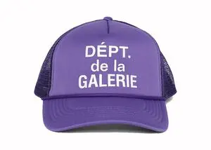 GALLERY DEPT. Gallery Dept. French Logo Trucker Hat Flo Purple