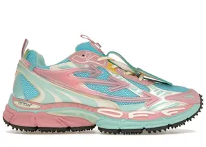 Off-White Ooo Sneakers - Blue/pink/white