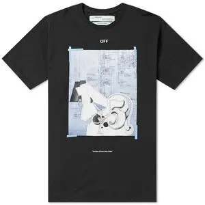 Off-White Dondi White Square T-shirt - Black