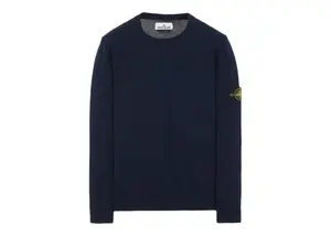 Stone Island Crewneck Sweatshirt - Dark Blue