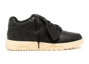Off-White Out Of Office Ooo Low Tops - Black/gum