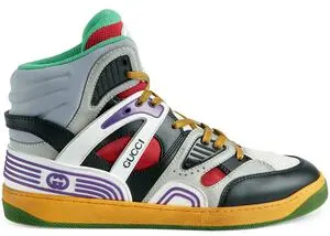 Gucci Basket High-top Sneakers - Multicolor
