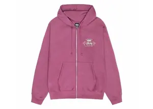 StÜssy Built To Last" Full Zip Hoodie