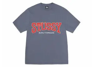 StÜssy Burly Threads Pigment Dyed Tee Shirt