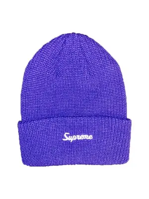 Supreme Loose Gauge Beanie - Purple