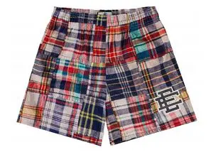 ERIC EMANUEL Ee Basic Short - Madras Plaid/grey Ee