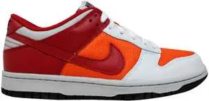 Nike Dunk Low Sneakers White/varsity Redone-colororange Blaze