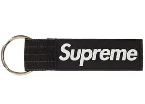 Supreme Ripstop Keychain - Black