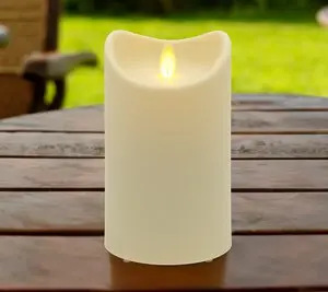 LUMABASE Battery-operated 5' Outdoor Candle Wit H Moving Flame - One-color