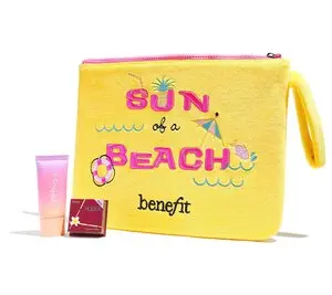 BENEFIT COSMETICS Get Ready For Summer Bronze & Glow Pouch Set - One-color