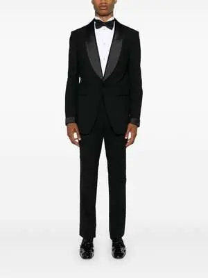 Giorgio Armani Plastron-embellished Tuxedo Shirt