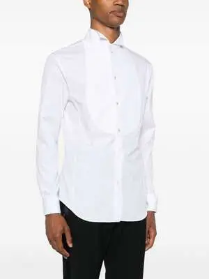 Giorgio Armani Plastron-embellished Tuxedo Shirt