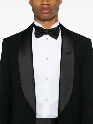 Giorgio Armani Plastron-embellished Tuxedo Shirt