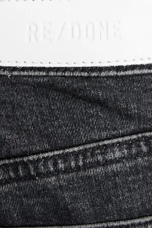 RE/DONE 70s Cropped High-rise Bootcut Jeans