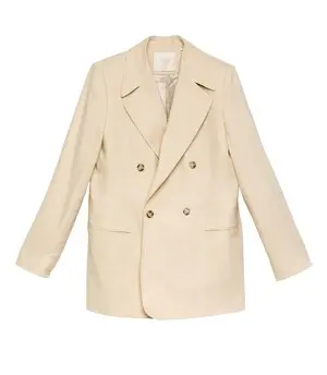 DÔEN Danton Blazer - Butter Khaki