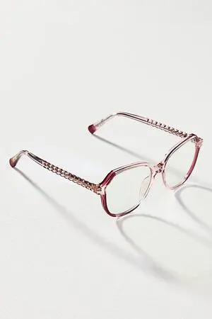 FIFTH & NINTH Nelli Blue Light Glasses - Pink Pattern
