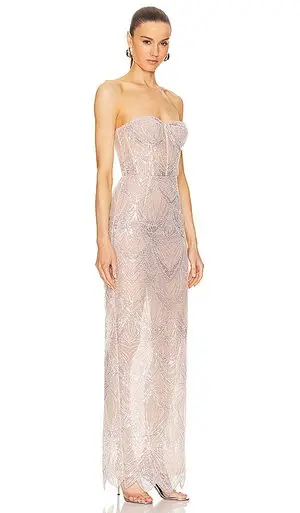 BRONX BANCO Giselle Blanc Gown