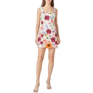 Endless Rose Floral Embroidered Minidress