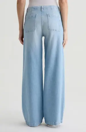 Ag Stella Wide Leg Drawstring Pants - Serendipity