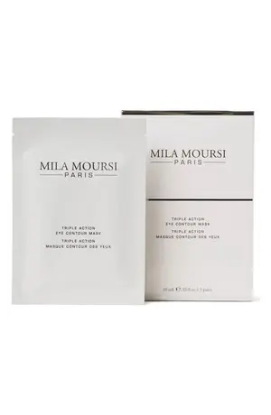 MILA MOURSI PARIS Triple Action Masque Contour Des Yeux Triple Action Eye Contour Mask - No Color