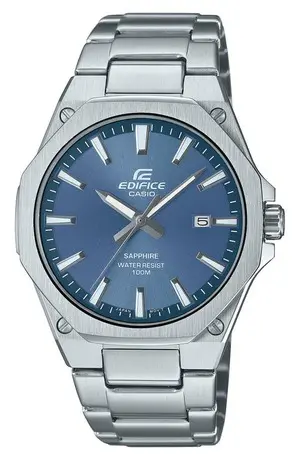 G-Shock Edifice Slim Bracelet Watch - Silver