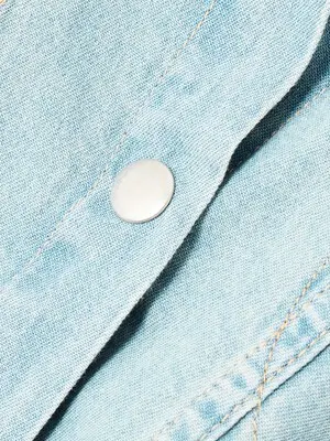Sea Alba Paneled Denim Shirt