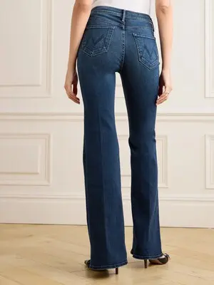 MOTHER The Doozy Cotton-blend Flared Jeans