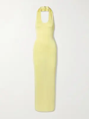 Khaite Coraline Jersey Maxi Dress