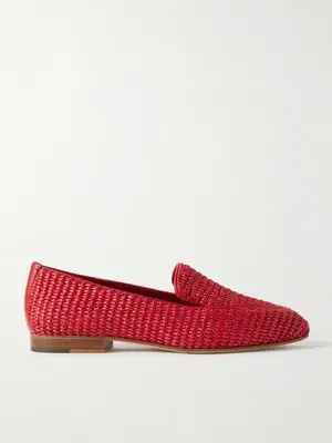 Women's Woven Slip-On Loafers