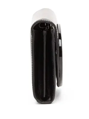 DIESEL® 1dr Leather Wallet-on-chain - Black
