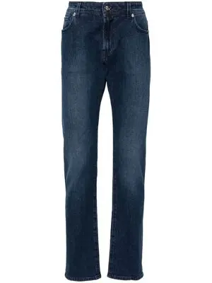 BILLIONAIRE Logo-patch Jeans