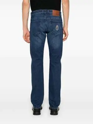 BILLIONAIRE Logo-patch Jeans