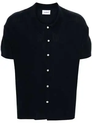 SOULLAND Ciel Ribbed Polo Shirt