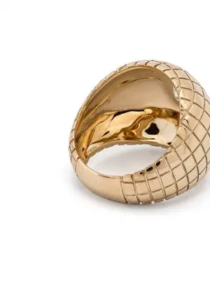 Yvonne Léon 9kt Yellow Boule Disco Ring