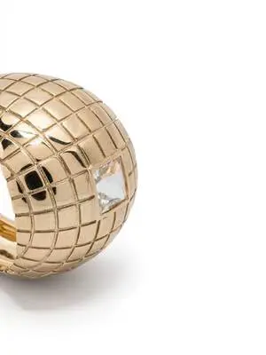 Yvonne Léon 9kt Yellow Boule Disco Ring