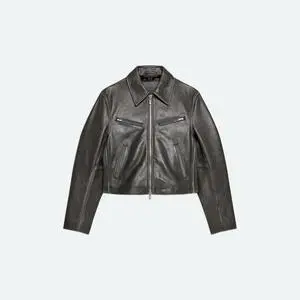 Helmut Lang Leather Biker Jacket