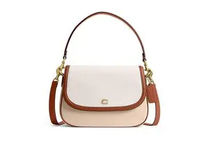 COACH COACH Legacy Color Block Shoulder Bag - Bone