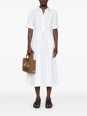 Eleventy Linen Midi Dress