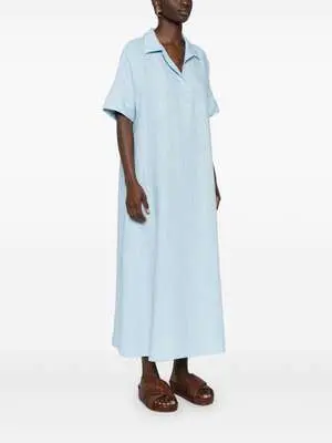 Eleventy Linen Shift Maxi Dress