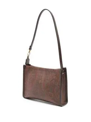 Etro Arnica Pouch With Pegaso Detail - Brown