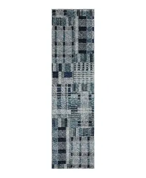 ORIENTAL WEAVERS Atlas 752b0 Runner Area Rug, 2'6 X 12 - Blue
