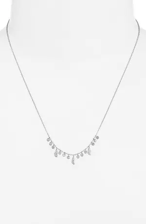 Meira T Diamond Charm Necklace