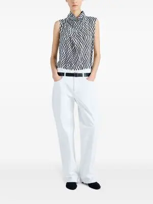 Proenza Schouler Abstract-pattern Top