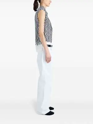 Proenza Schouler Abstract-pattern Top