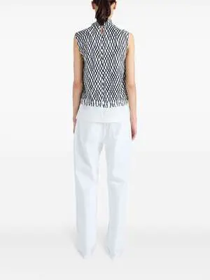 Proenza Schouler Abstract-pattern Top
