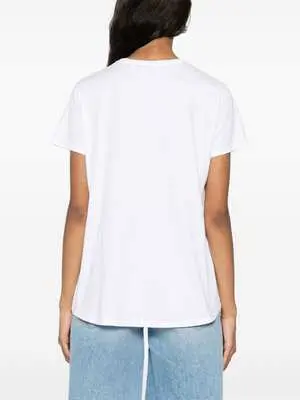 Aspesi Mélange Cotton T-shirt - White